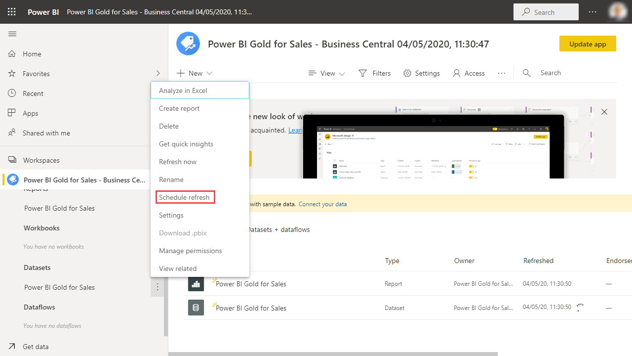 How Do I Set Up My Power BI Data To Refresh Automatically Fenwick 